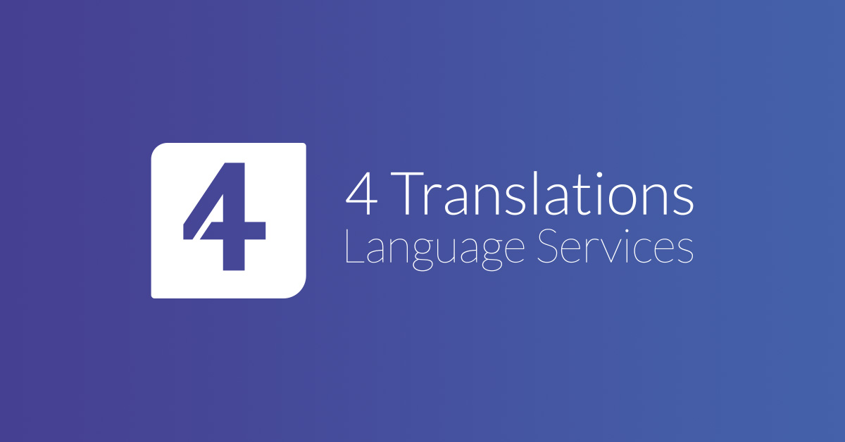 4 Translations Language Services and Translations